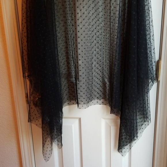 Highness | Tops | Nwt Highness Black Lace Cover Up | Poshmark